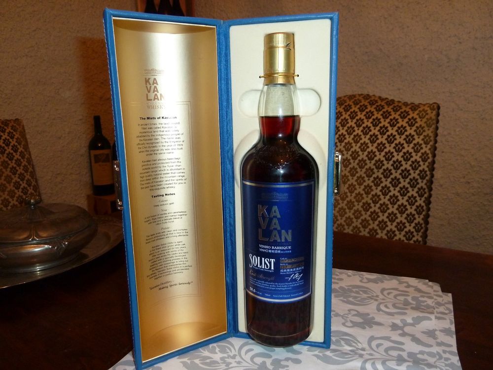 Kavalan Solist Vinho Barrique 58,6 % (Neu und originalverpackt) in ...