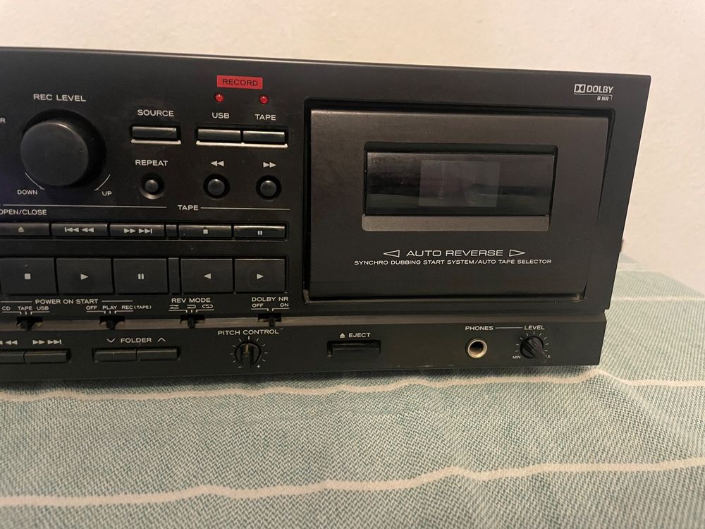 Teac AD-800 CD Player Auto Reverse Kassettendeck (Gebraucht) in Zürich für CHF 299 – mit ...