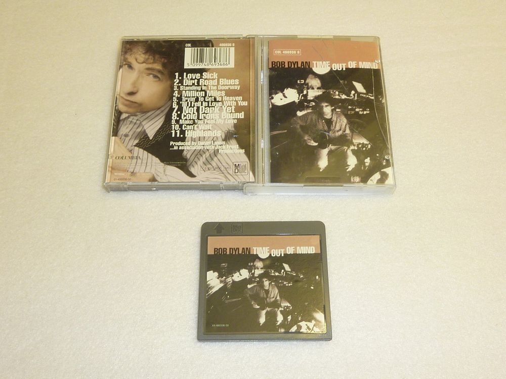 MiniDisc Album Bob Dylan Time out of Mind (Gebraucht) in Basel für CHF ...
