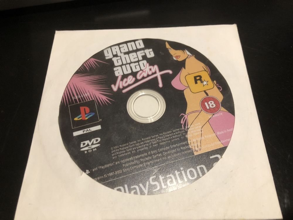 Grand Theft Auto Vice City promo disc of the game for PS2 | Kaufen auf ...