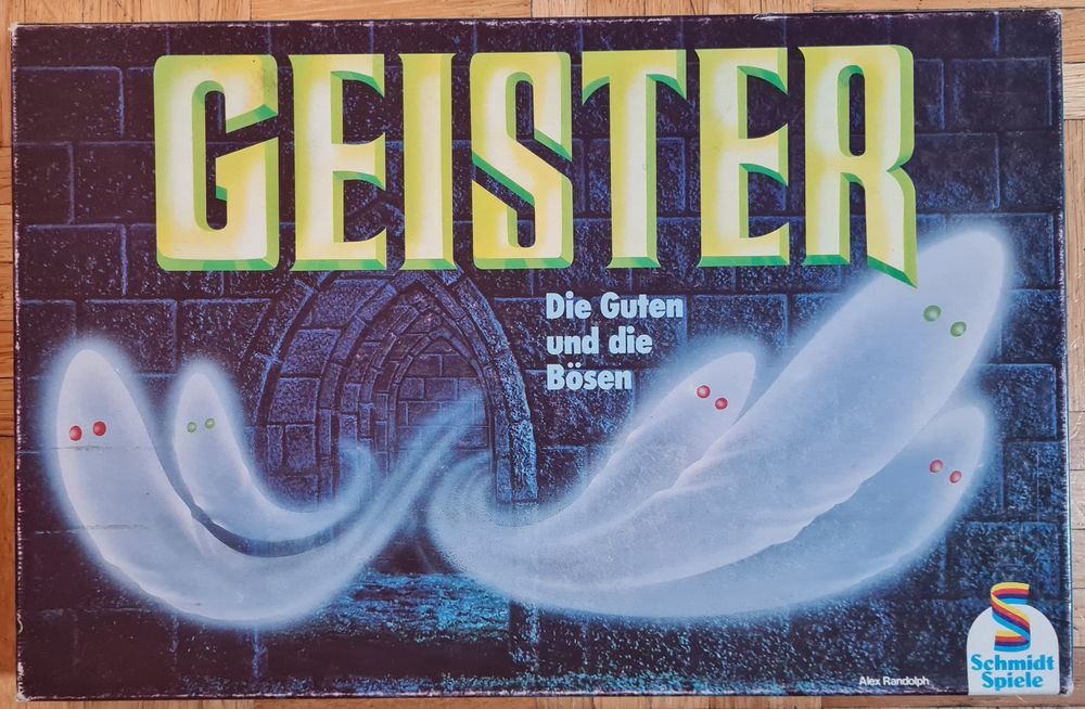 Zweipersonenspiel "Geister" von Alex Randolph, Ausgabe 1984 (Gebraucht ...
