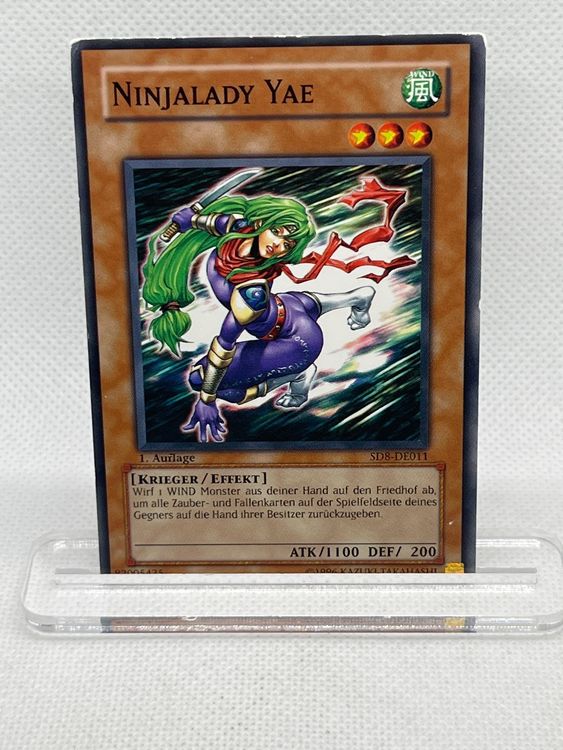 Ninjalady Yae SD8-DE011 1. Auflage Yu-Gi-Oh! Karte (Gebraucht) in ...