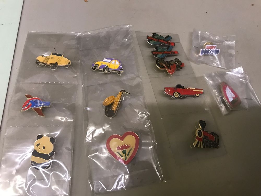 12 Pins PIN Auto Motorrad Panda Pferd Saxophon Vogel Loki | Kaufen auf ...