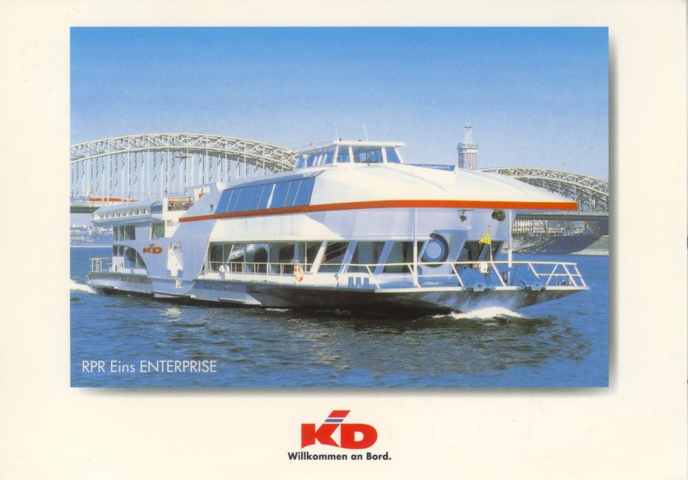 MS Eins Enterprise, KD, Fahrgastschiff, Rhein (Gebraucht) in Bonstetten ...