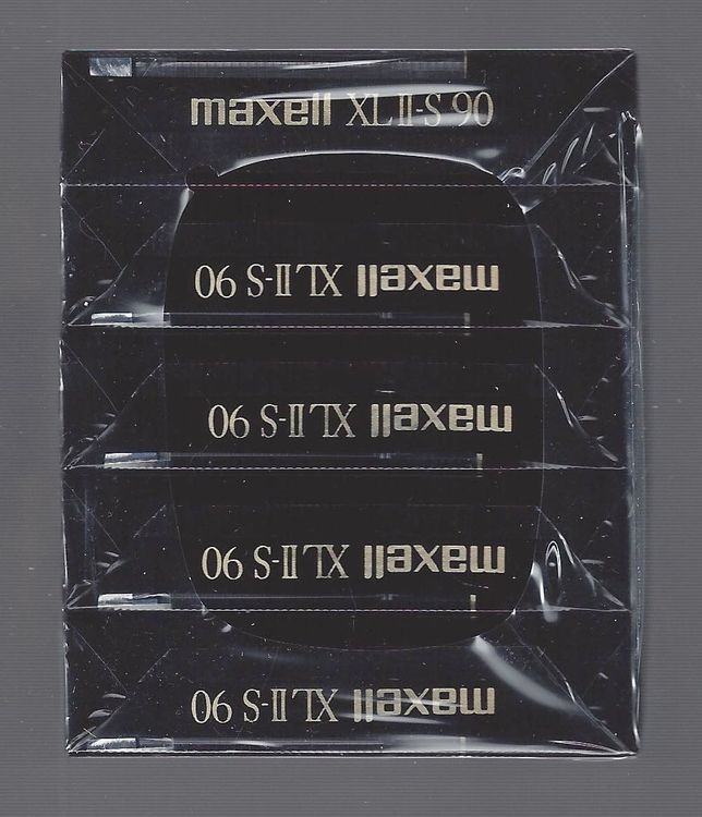 5 x maxell XL II-S 90 Kassette. maxell© (Made in Japan) 1988 | Kaufen auf Ricardo