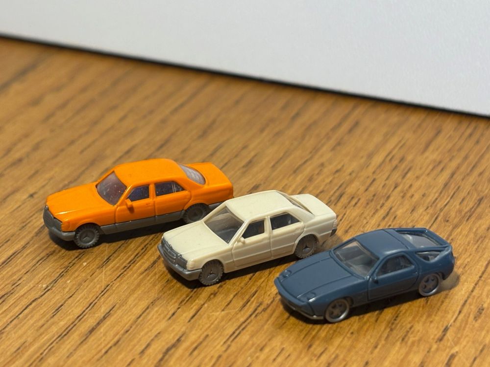 *M057: 3 Fahrzeuge von Fleischmann (Spur N) (Gebraucht) in Birsfelden für CHF 9.5 – mit ...