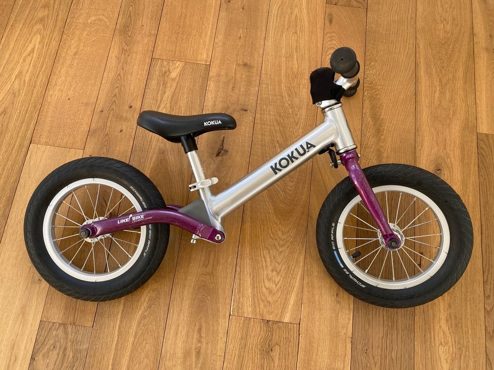 KOKUA LIKEaBIKE Jumper Purple (incl. 2 seatposts) | Kaufen auf Ricardo