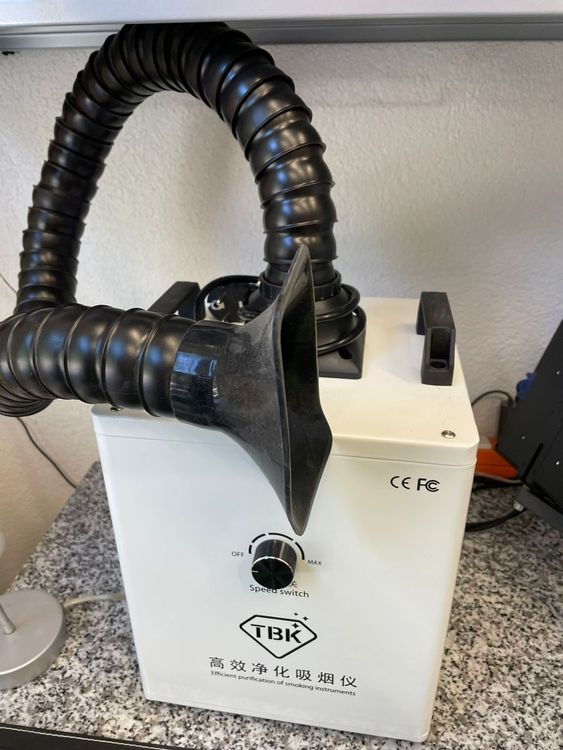 TBK purification smoking / rauch abzug lötrauch filter | Kaufen auf Ricardo