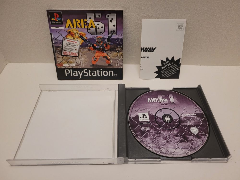 Area 51 (PAL), PS 1 / PSX (Gebraucht) in Uezwil für CHF 49 – mit ...