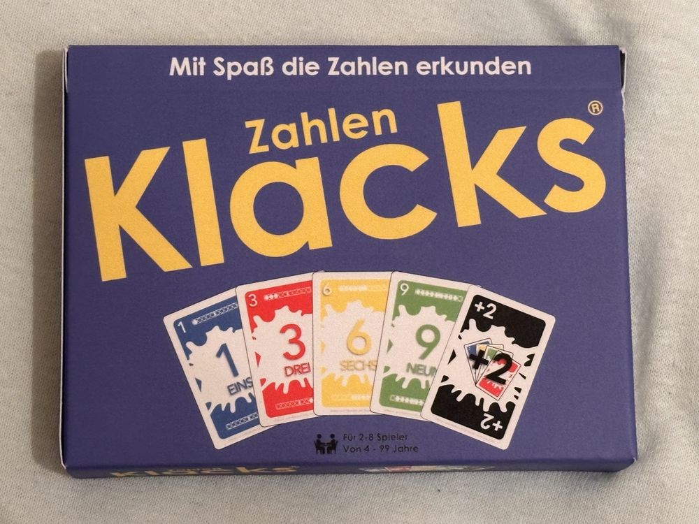Zahlen Klacks: Karten Lernspiel - NEU (Neu (gemäss Beschreibung)) in ...