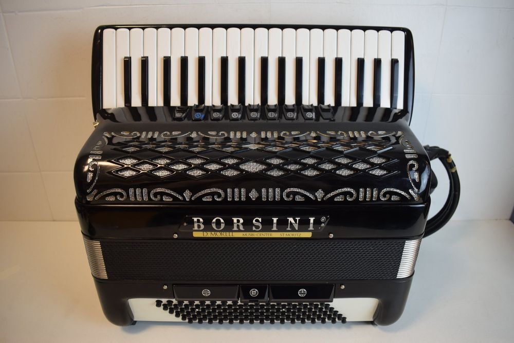Akkordeon chromatisch Borsini 4 Chörig 96 Bässe | Kaufen auf Ricardo