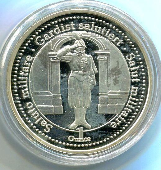 1 Unze "Die Schweizer Garde". Silber. PP (Neu und originalverpackt) in Basel für CHF 33 – mit ...