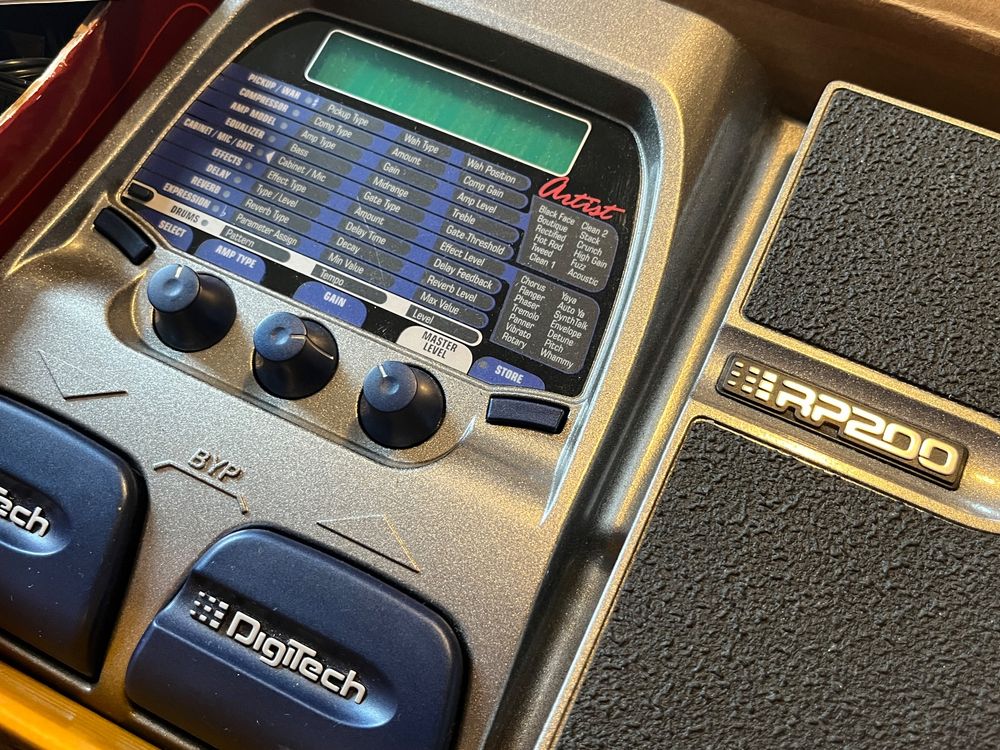 DigitTech RP200a - Multieffektgerät Gitarre (Top Zustand) (Gebraucht ...