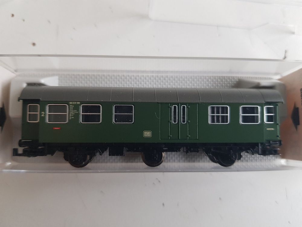 Personenzug DB mit Dampflok BR 65 Fleischmann Spur N (Gebraucht) in Schönenbuch für CHF 60 – mit ...