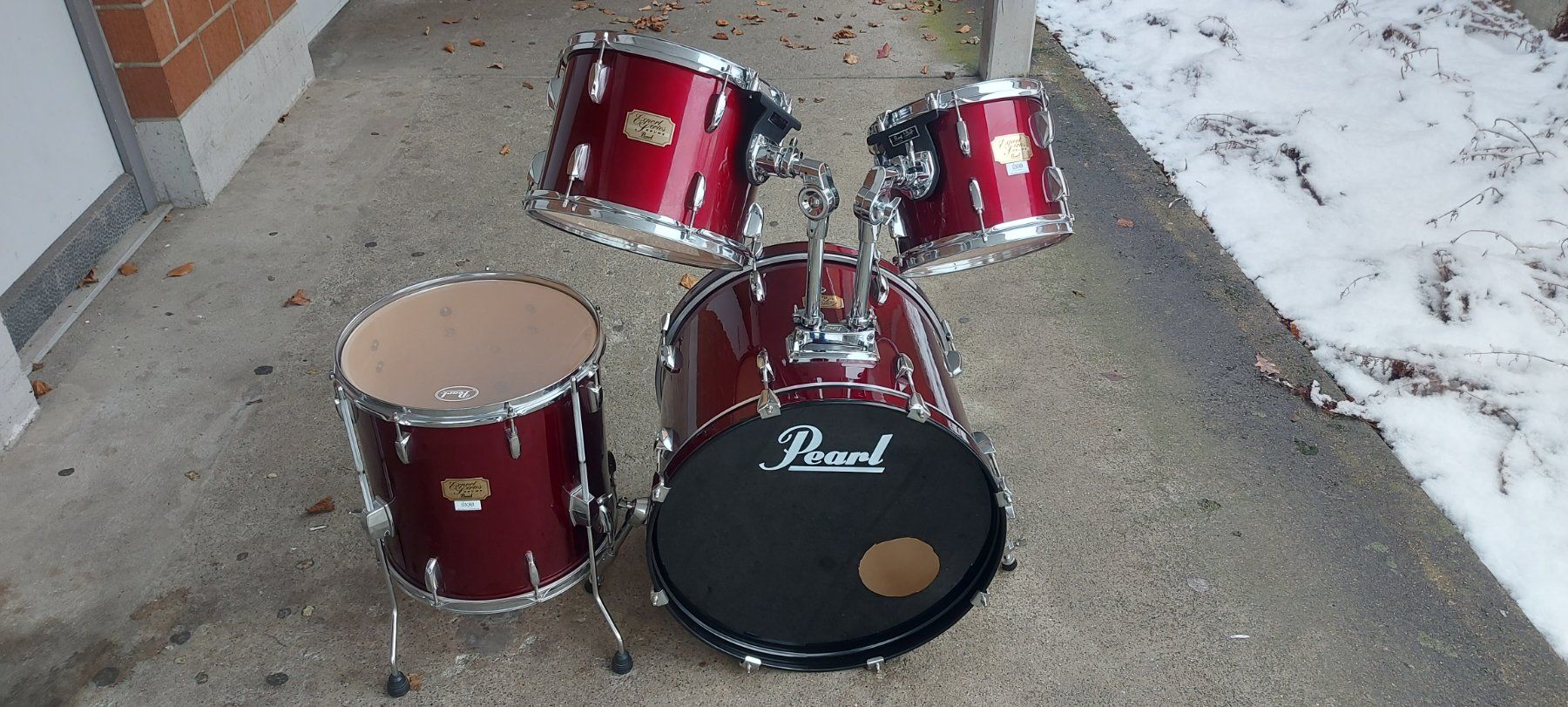 pearl Export Series schlagzeug kessel ; 20",10",12",14" (Gebraucht) in ...