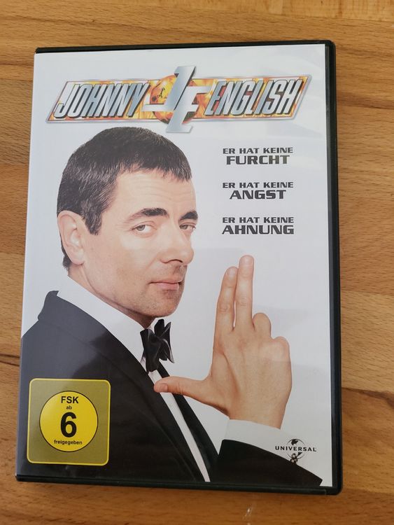 DVD Johnny English Komödie Mr. Bean Rowan Atkinson (Neu (gemäss ...