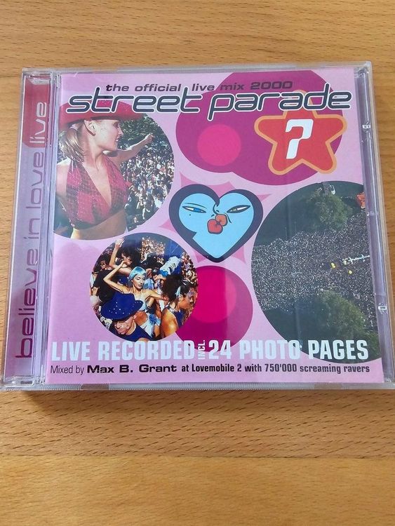 CD - Max B. Grant – The Official Street Parade Live Mix 2000 (Gebraucht ...