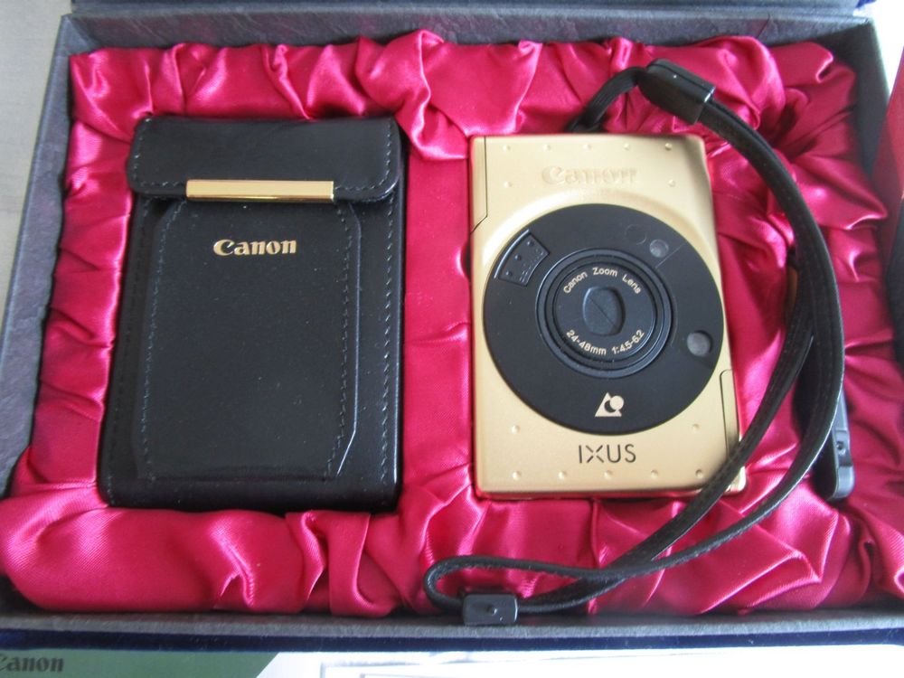 Canon IXUS ELPH Gold Analog Kamera Limited Edition (Neu (gemäss ...