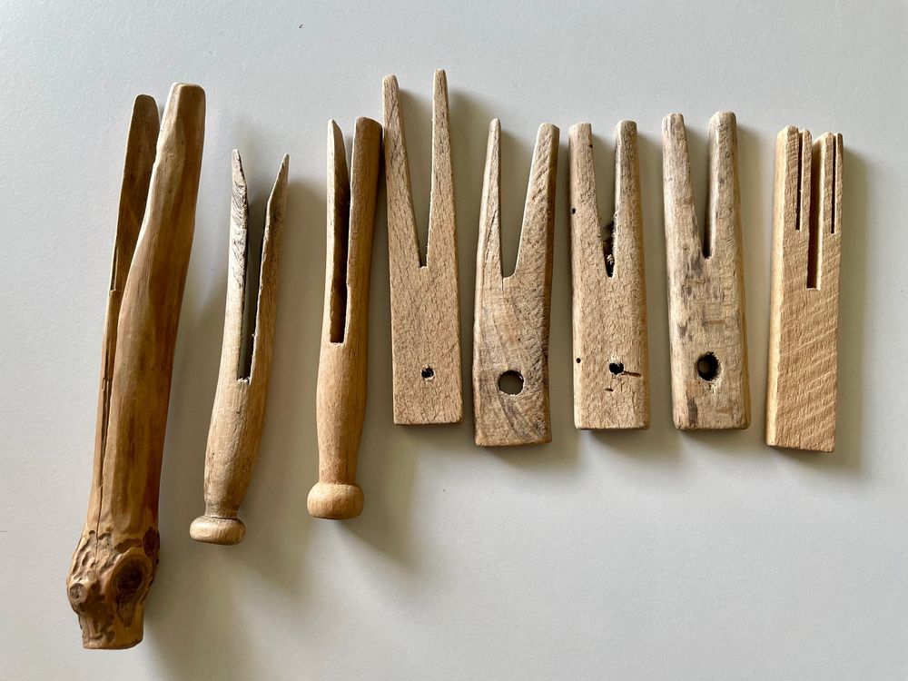 Alte Wäscheklammern aus Holz | Kaufen auf Ricardo