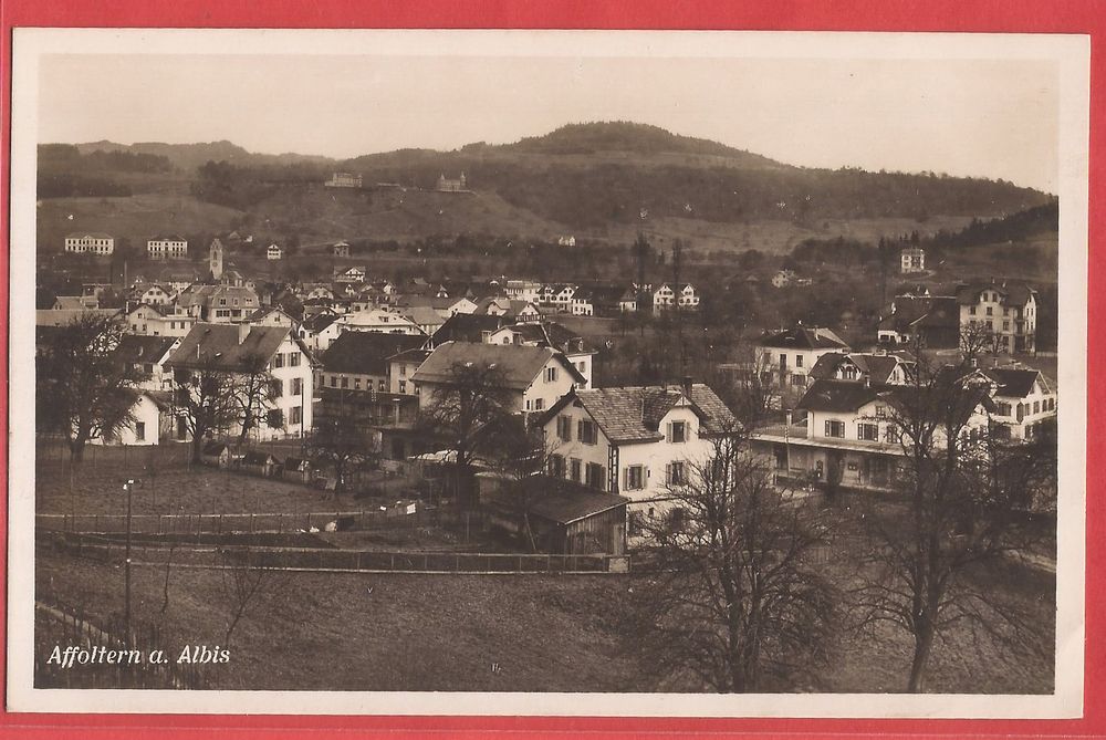 Affoltern am Albis - Fotokarte ca. 1930 | Kaufen auf Ricardo