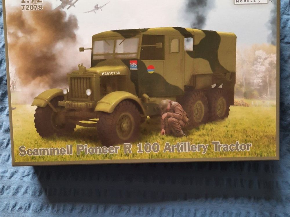 SCAMMELL Pioneer R100 Artillery Tractor 1:72 IBG Models | Acheter sur ...