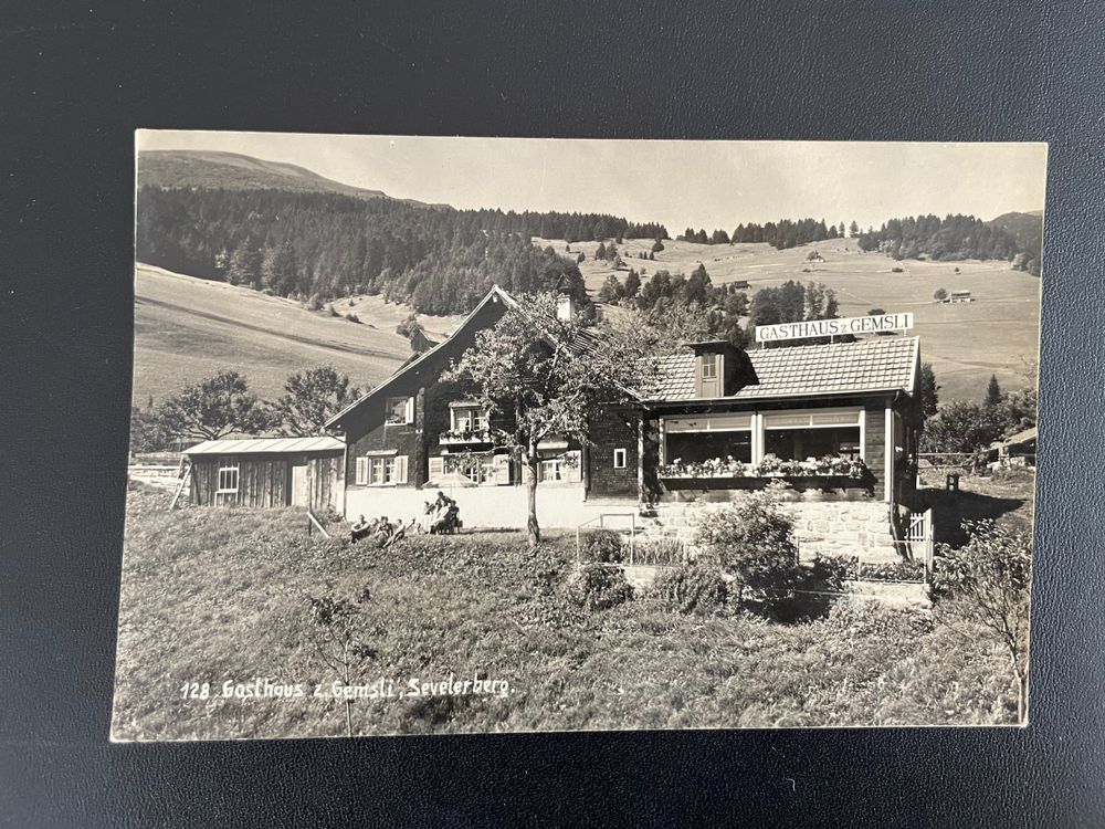 AK SG Sevelerberg, Gasthaus zum Gemsli (Sevelen) (Gebraucht) in Thal für CHF 7 – mit Lieferung ...
