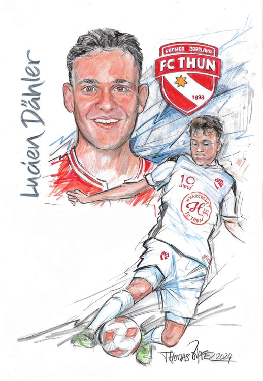 Fc Thun Portrait 37 Lucien Dähler Kaufen Auf Ricardo