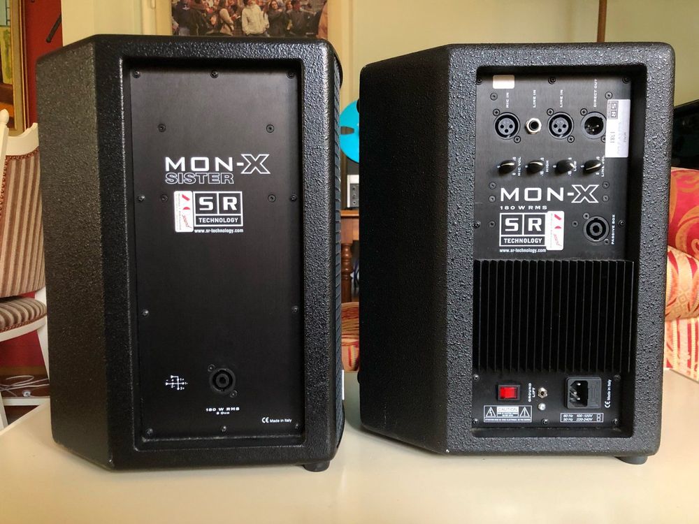 SR Technology Monitore / Lautsprecher inkl. Stative (Gebraucht) in ...