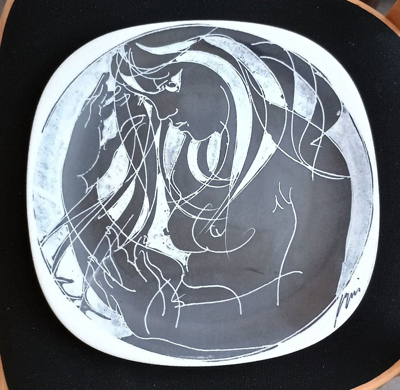 Hans Erni Sibylle Teller,Künstlerteller,Langenthal 2000 Stk (Gebraucht ...