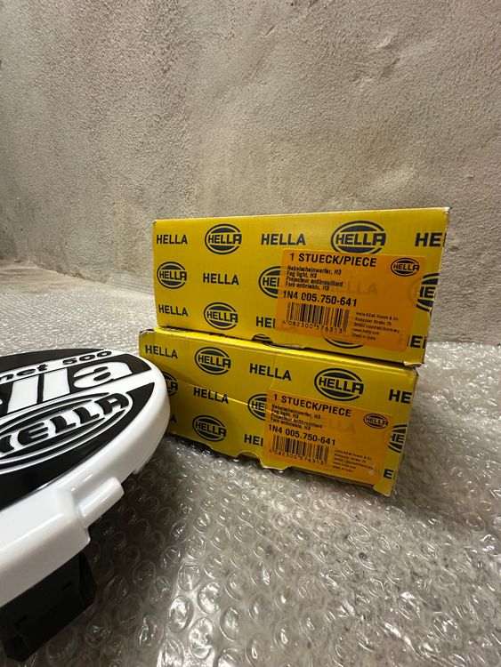 2 HELLA Comet 500 Zusatzscheinwerfer, neu im Originalkarton (Neu und ...