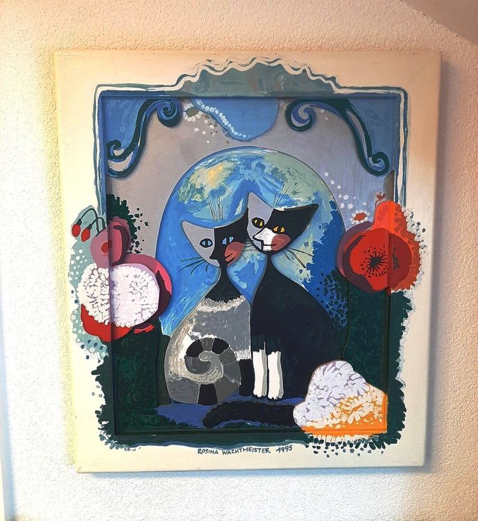 3D Katzenbild von Rosina Wachtmeister (Gebraucht) in Pratteln für CHF 390 – mit Lieferung auf ...