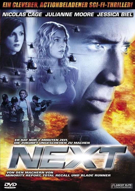 Next (2007) DVD Mit Nicolas Cage T3 (Gebraucht) in Sessa für CHF 2.1 – mit Lieferung auf Ricardo ...