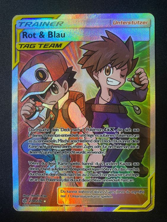 Rot & Blau 234 - Red & Blue - TAG TEAM - Cosmic Eclipse - DE (Gebraucht ...