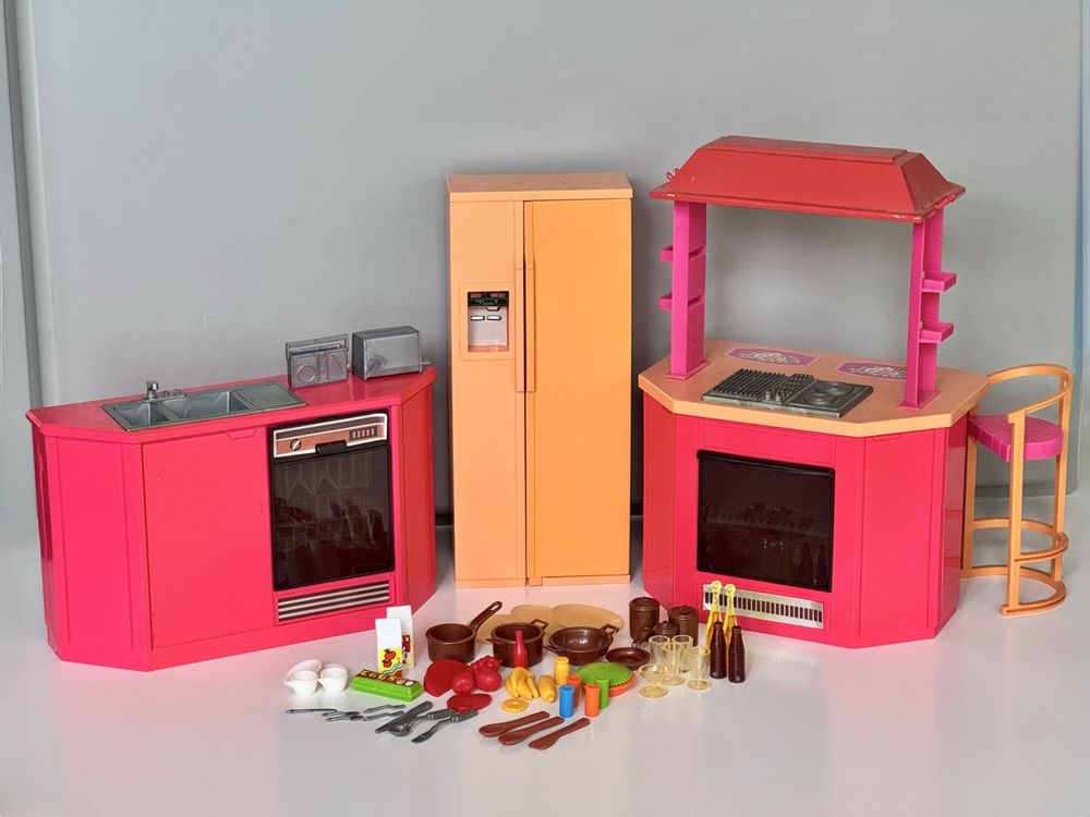 Barbie Küchen Set 0806 Kitchen Play (Mattel 1986) (Gebraucht) in ...