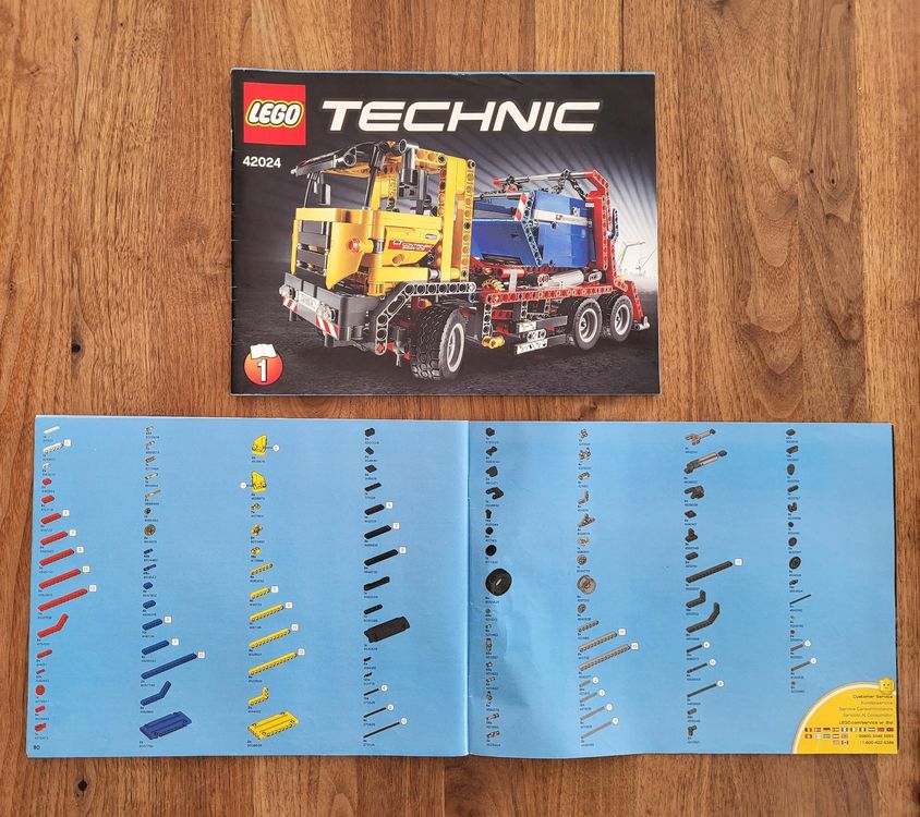 Lego 42024 TECHNIC Container-Truck 2-IN-1 | Kaufen auf Ricardo