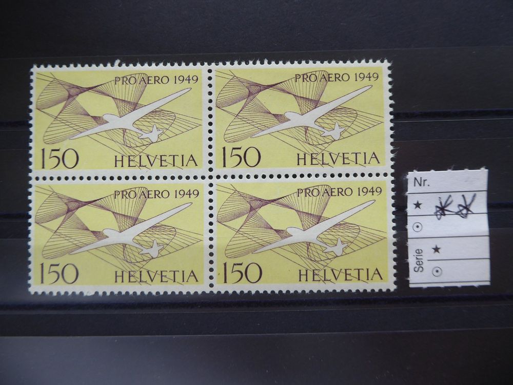 Pro Aero 1949 Viererblock postfrisch** | Kaufen auf Ricardo