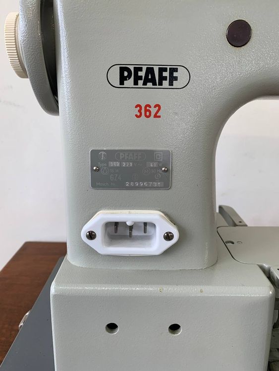 Vintage Nähmaschine PFAFF 362 L 2503 (Gebraucht) in Niederönz für CHF ...