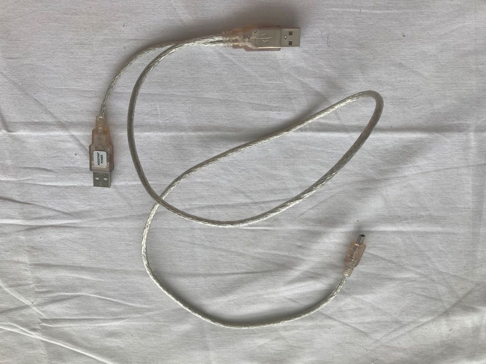 Cavo usb doppio to mini usb | Kaufen auf Ricardo