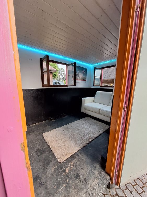 Bauwagen Anhänger Partywagen Baustellenanhänger Baubarracke | Kaufen ...