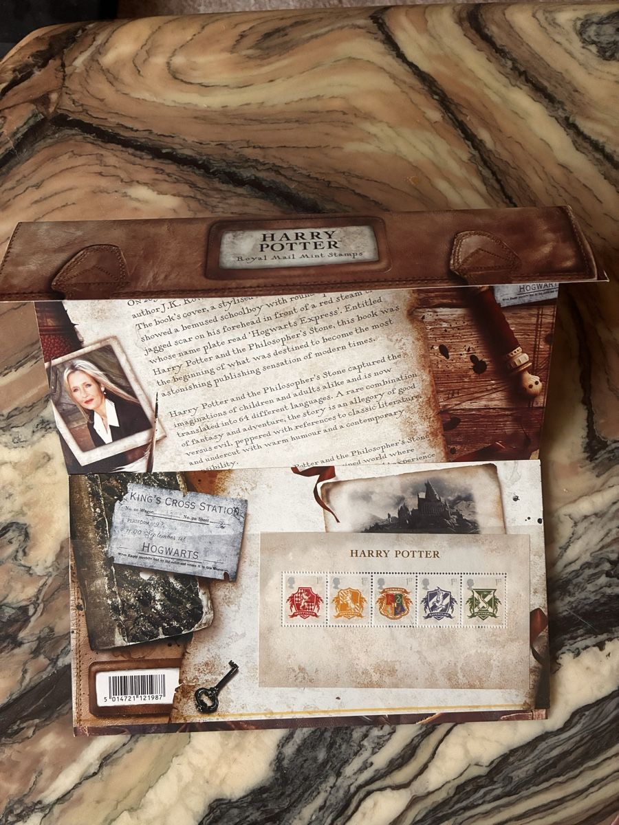 Harry Potter Royal Mail 12 Mint Stamps 2007 Presentation Pac (Neu ...
