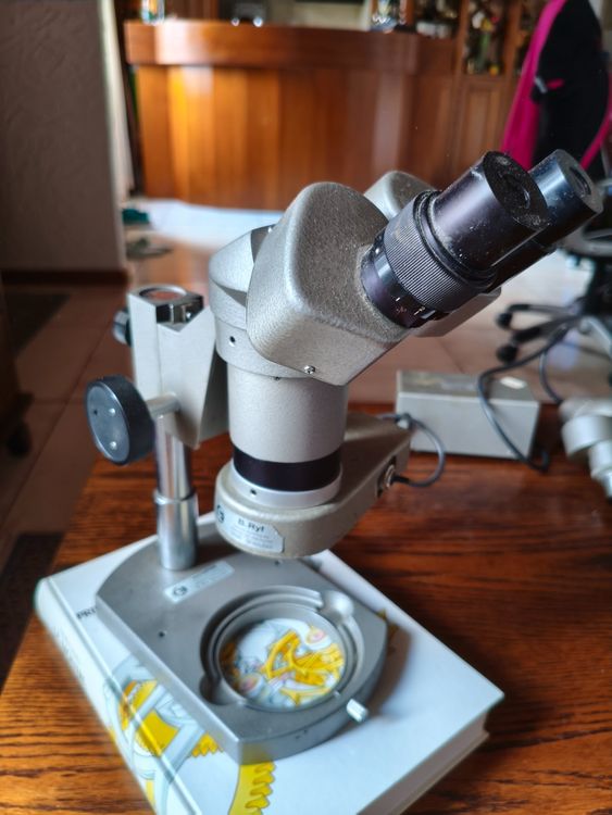Vintage Olympus Stereo Microscope - Lab Equipment (Gebraucht) in Riddes ...