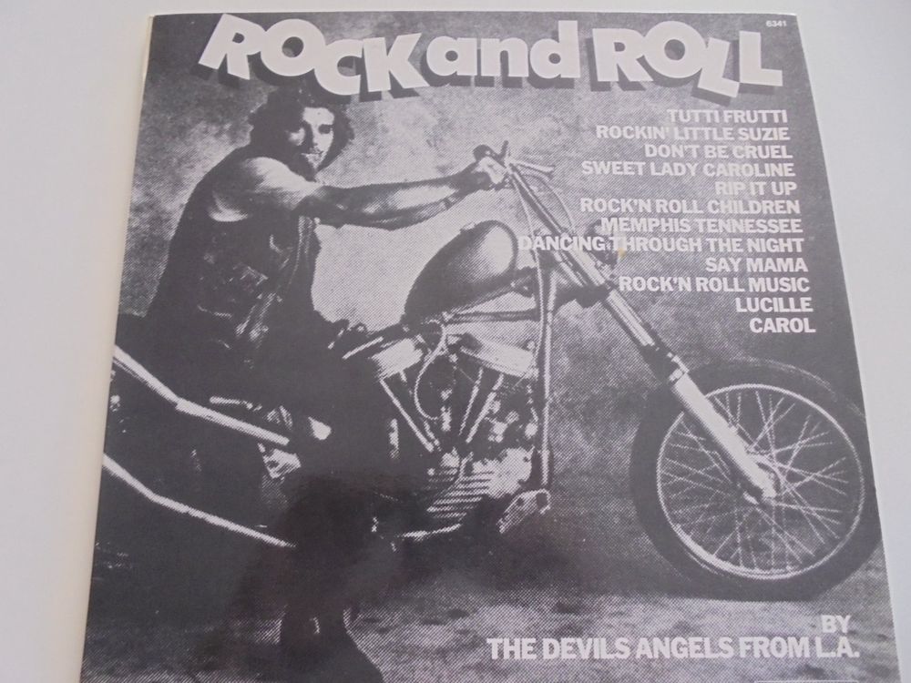 " Rock and Roll " The Devils Angels from L.A. LP France (Gebraucht) in ...