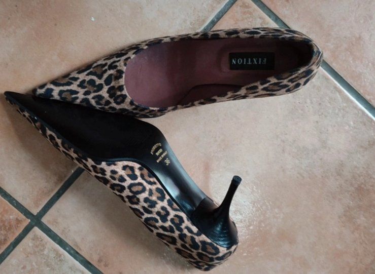 Chaussures léopard talon 5cm neuves 36 Italien | Kaufen auf Ricardo