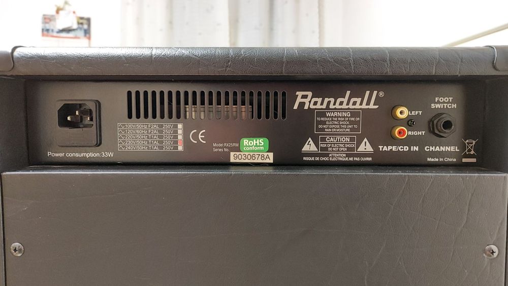 Randall RX25RM 25 WATT - Guitar amplifier (Gebraucht) in Canobbio für CHF 49 – mit Lieferung auf ...