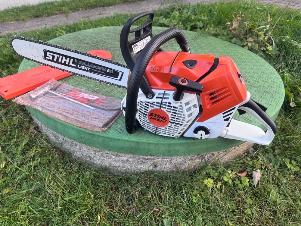 Neuwertige Profi Säge STIHL MS 500i W, 50cm, Baujahr 2024, (Neu (gemäss ...