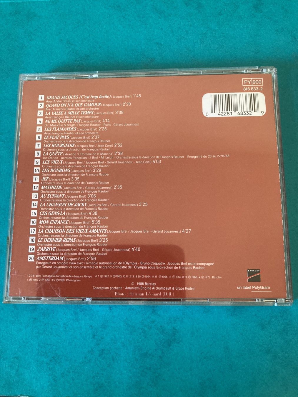 Brel - Quinze ans d'amour (D'occasion) à Neuchâtel pour CHF 1 – avec ...