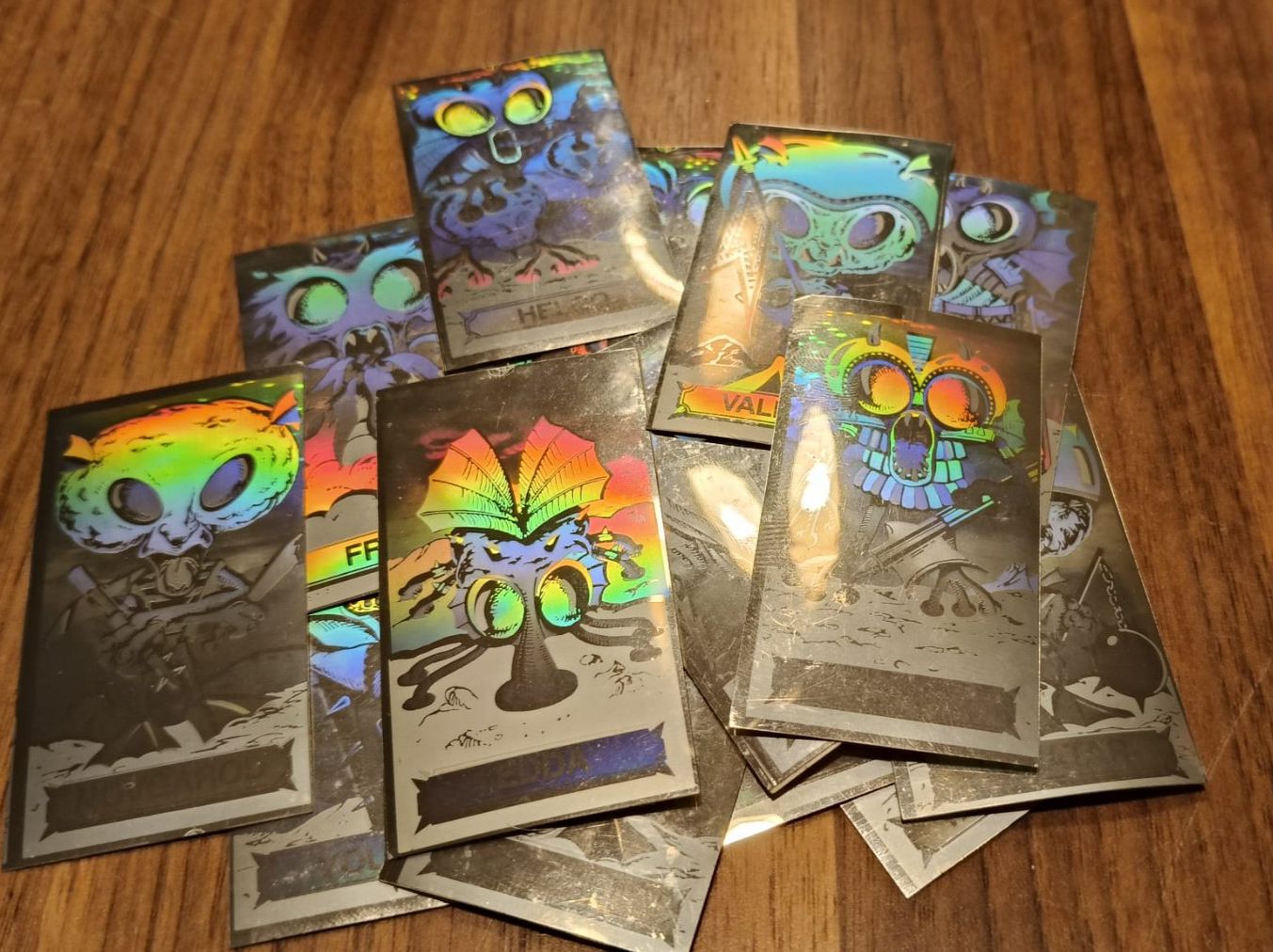 Barratt "Hologram" Karten (80's ?) (Gebraucht) in Zeiningen für CHF 20 ...