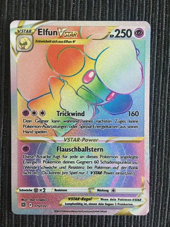 Pokemon Elfun Vstar Rainbow Brilliant Stars Deutsch | Kaufen auf Ricardo