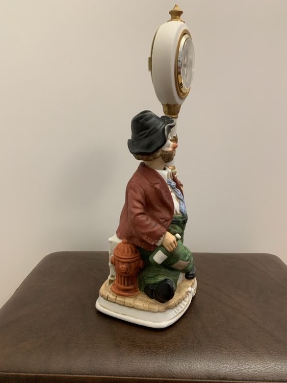 Vintage Hobo the clown clock. Melody in motion Three o‘clock (Gebraucht ...