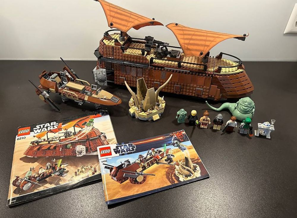 LEGO Star Wars Jabba's Sail Barge 6210 und 9496 (Gebraucht) in ...